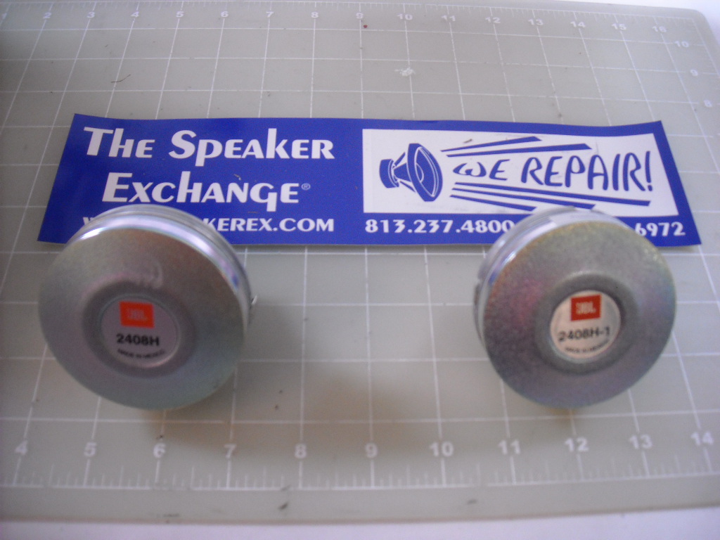 JBL 2408H vs 2408H-1 Drivers - The Speaker Exchange