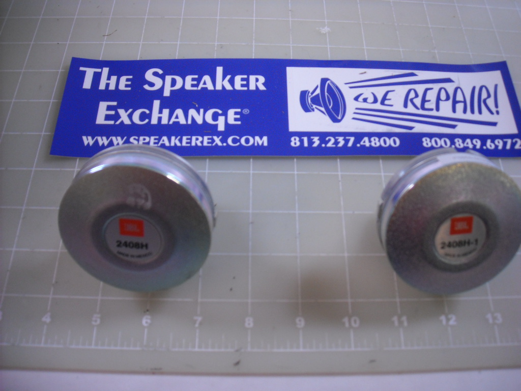 JBL 2408H vs 2408H-1 Drivers - The Speaker Exchange