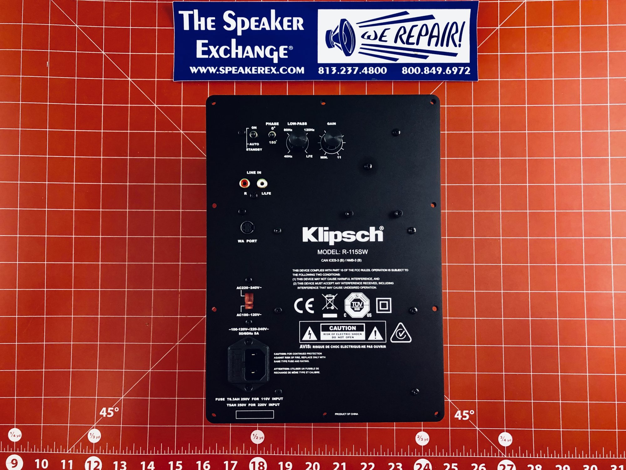 Klipsch R-115SW Amplifier, 1061056 - The Speaker Exchange