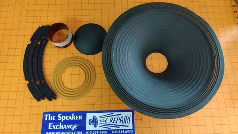 18 Sound 15MB700 Aftermarket Recone Kit - The Speaker Exchange