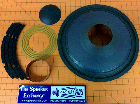 JBL 2215J Aftermarket Recone Kit - The Speaker Exchange