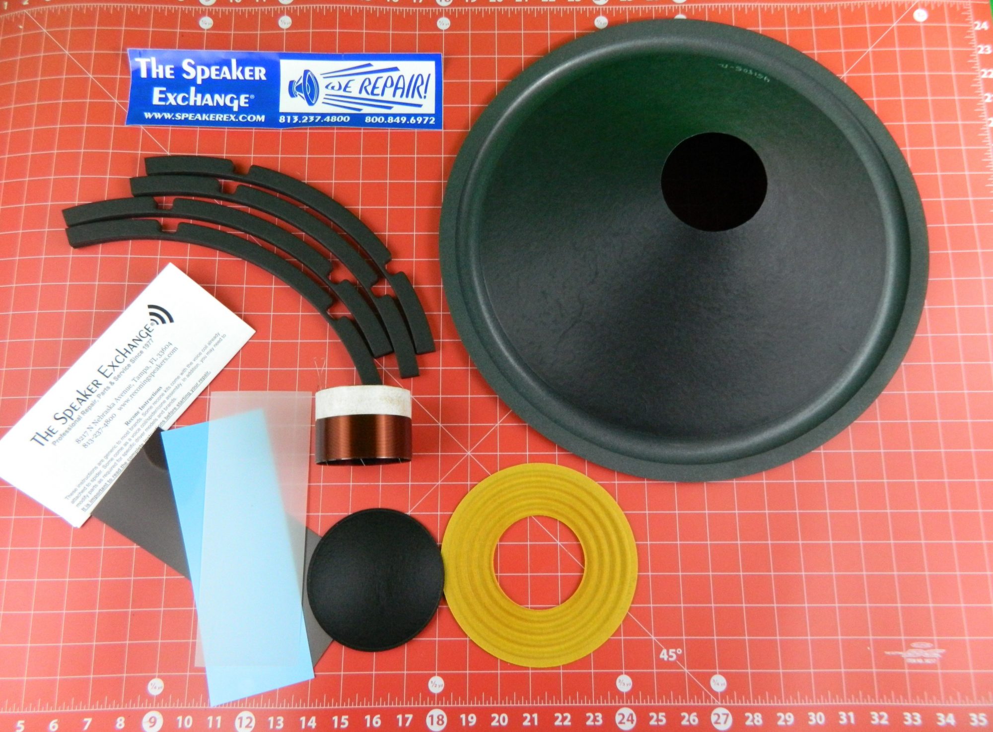 Altec 3182 18" Aftermarket Recone Kit - The Speaker Exchange