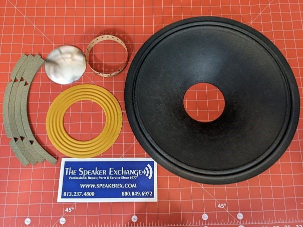 JBL D130-8 15" Aftermarket Recone Kit, All Paper Cone - The Speaker ...