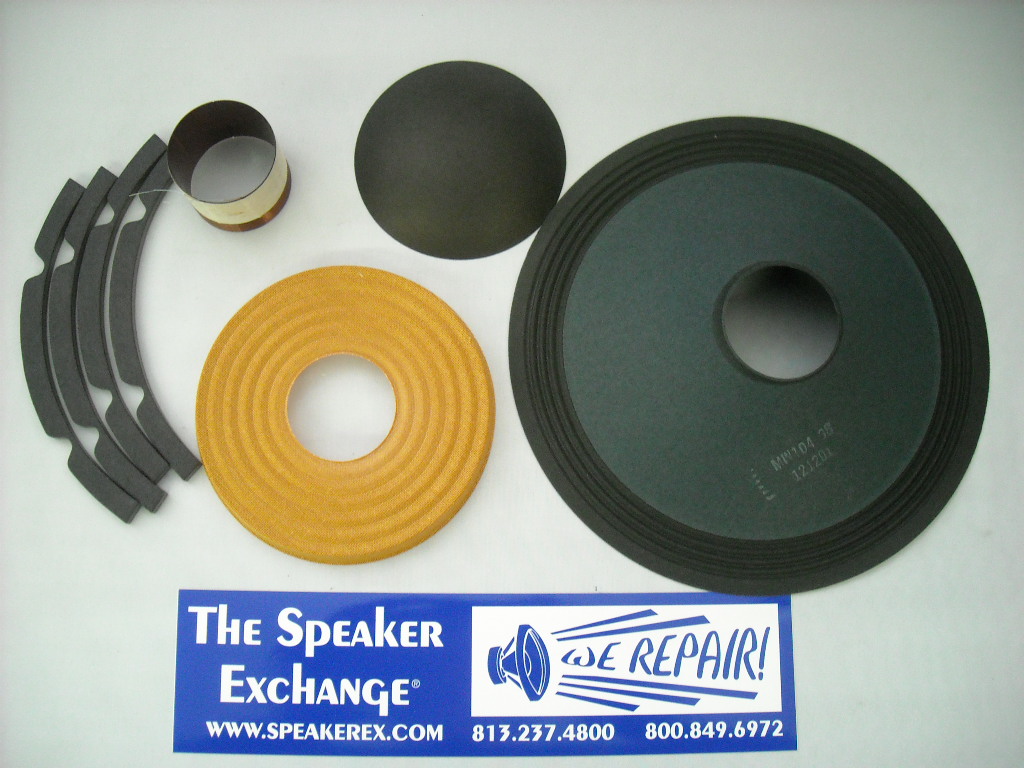 Eden 10" EC1060XS 8 Ohm Aftermarket Recone Kit - The Speaker Exchange