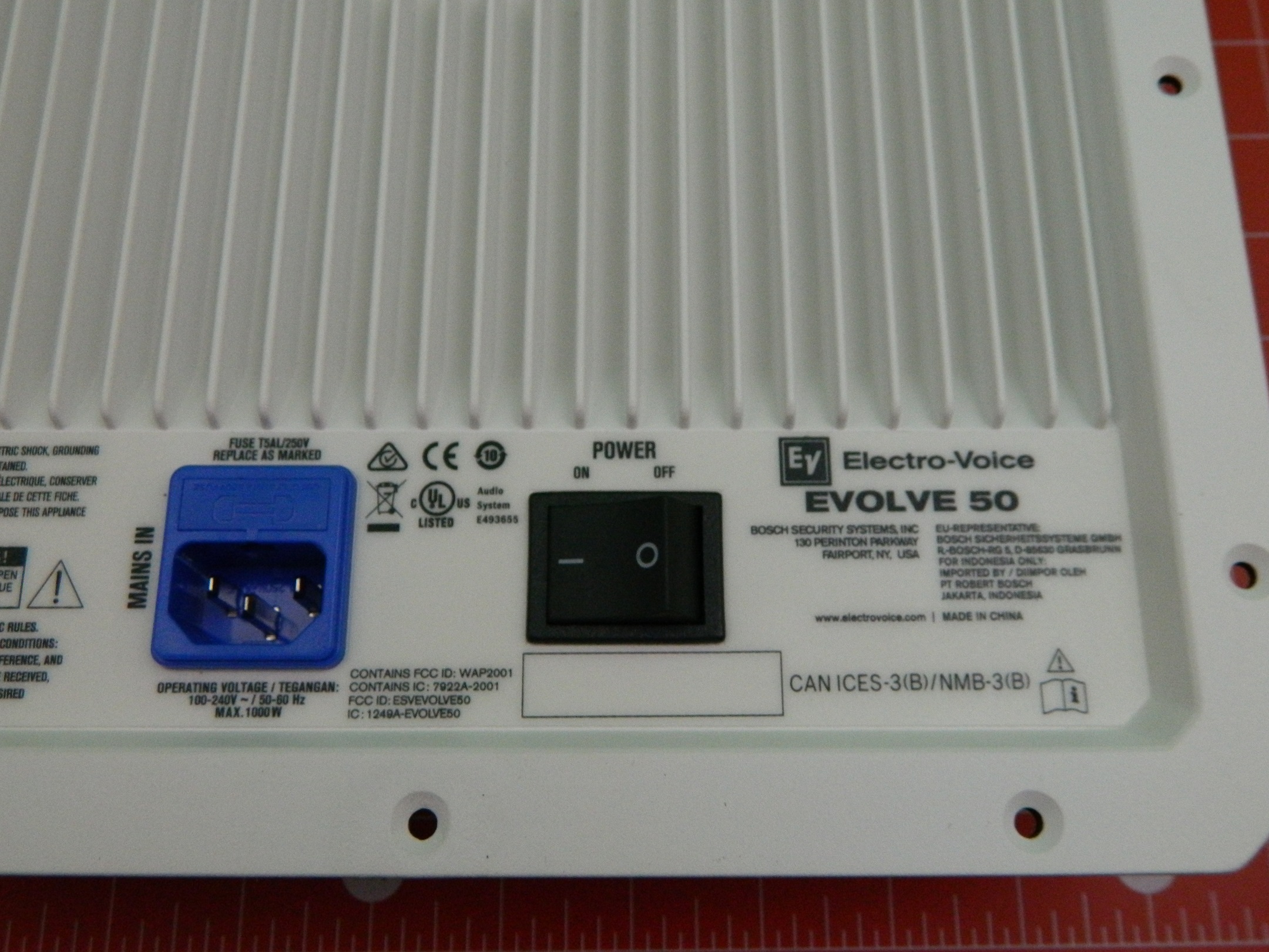 Electro-Voice Evolve 50 Amplifier Module in White, F.01U.353.612 - The ...