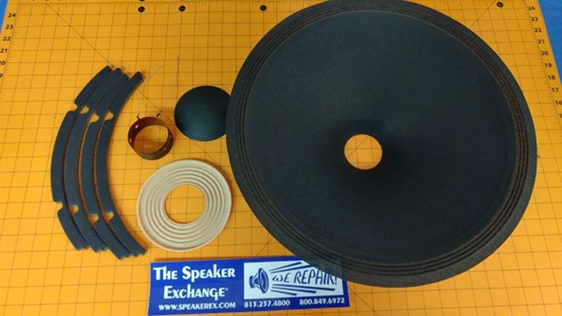 EV Electro-Voice EVM-18B DIY Aftermarket Recone Kit 8 Ohm - The Speaker ...