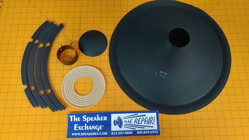EV Electro-Voice EVM-18B DIY Aftermarket Recone Kit 8 Ohm - The Speaker ...