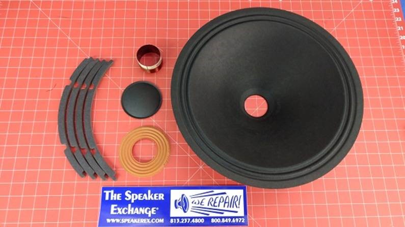 Jensen F15LL C5600-2 15" DIY Aftermarket Recone Kit - The Speaker Exchange