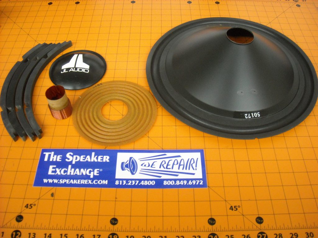 JL Audio 15W0-4 DIY Aftermarket Recone Kit - The Speaker Exchange