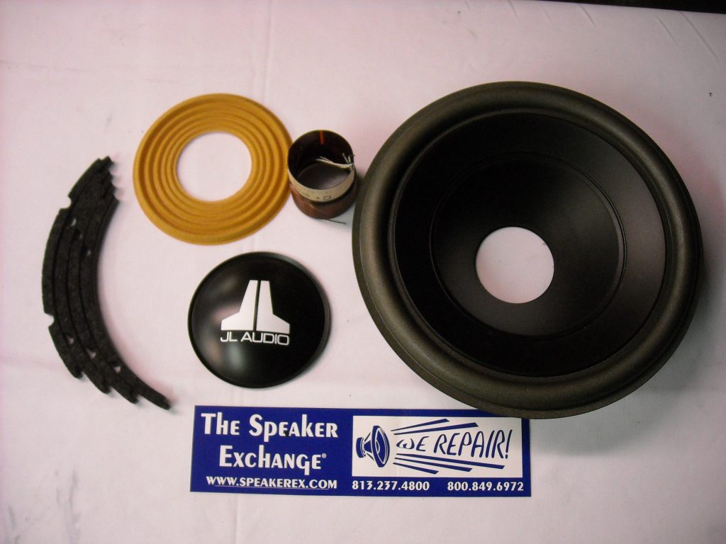 JL Audio 12W3-D4 & 12W3V2-D4 DIY Aftermarket Recone Kit - The Speaker ...
