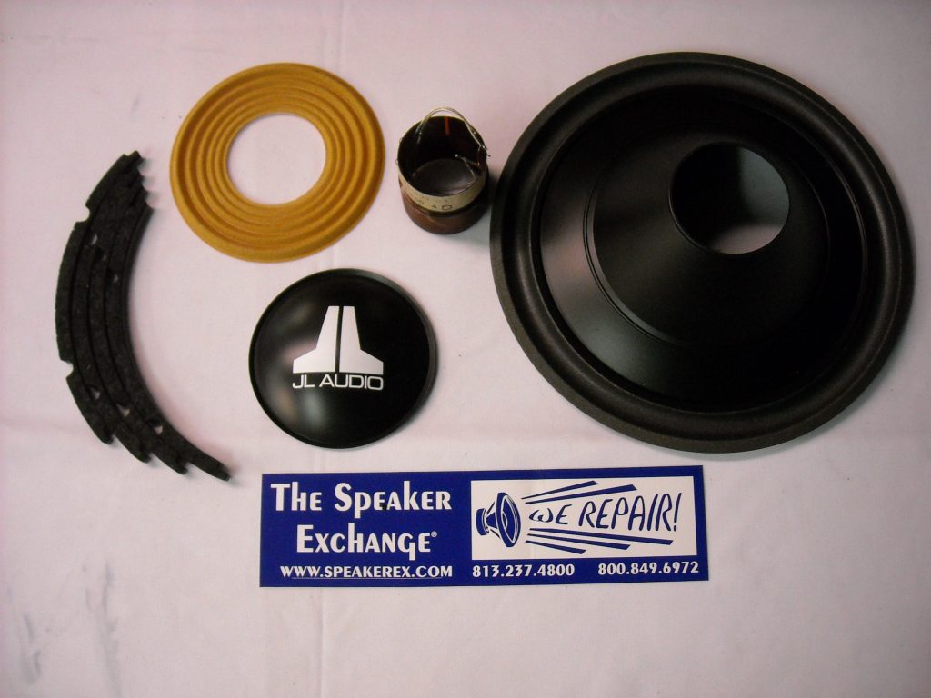 JL Audio 12W3-D4 & 12W3V2-D4 DIY Aftermarket Recone Kit - The Speaker ...