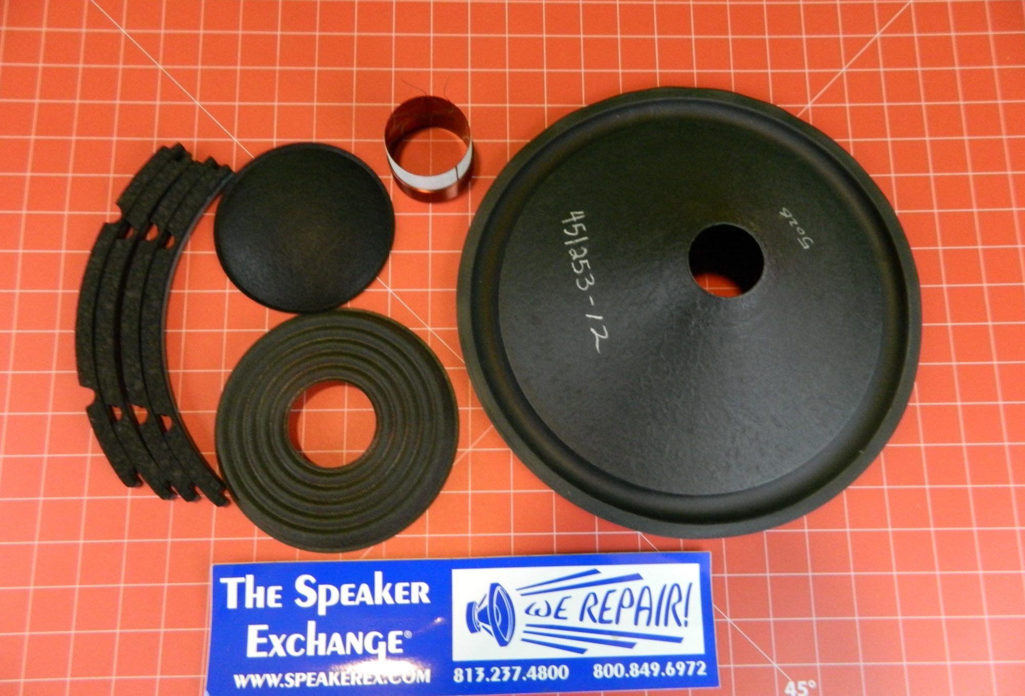 Klipsch K-25-K 12" Aftermarket Recone Kit for Forte II - The Speaker ...
