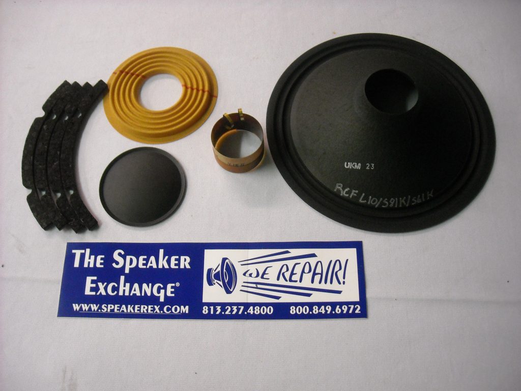 RCF / EAW L10-561 10" Aftermarket Recone Kit - The Speaker Exchange