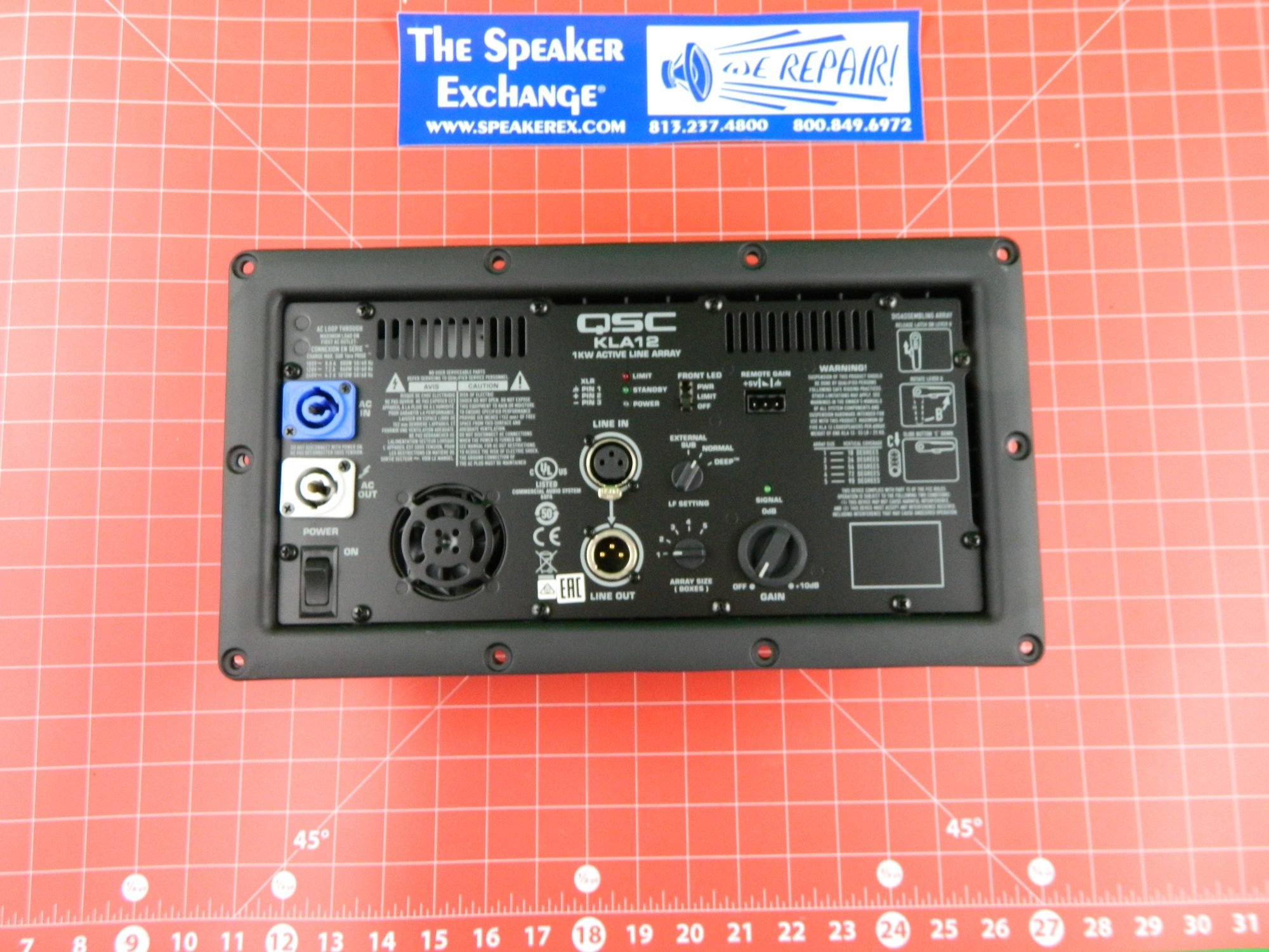 QSC KLA12 Amplifier Module, WP-001234-00 - The Speaker Exchange
