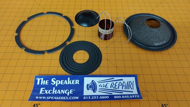 JL Audio 8W6 DIY Aftermarket Recone Kit - The Speaker Exchange