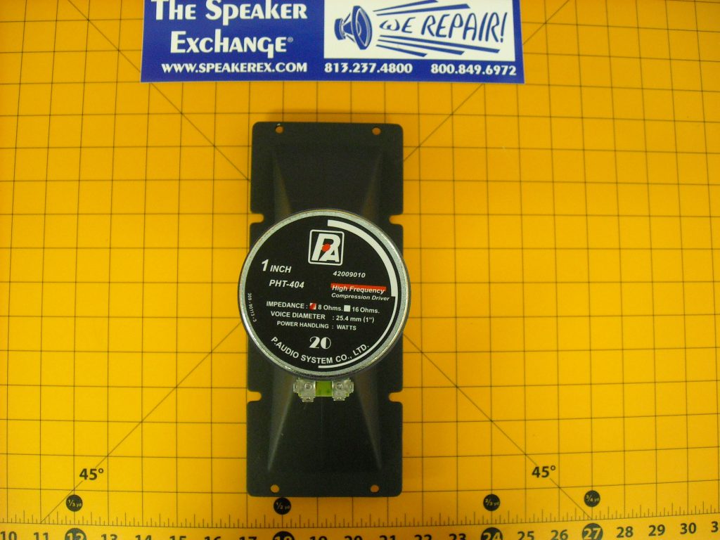 P. Audio PHT404 Horn Driver Combo 4x10 Metal - The Speaker Exchange